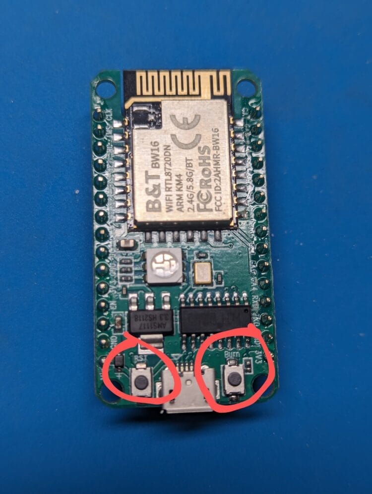 Restoring the BW16 to the Stock AT Firmware – Segfault's Workbench